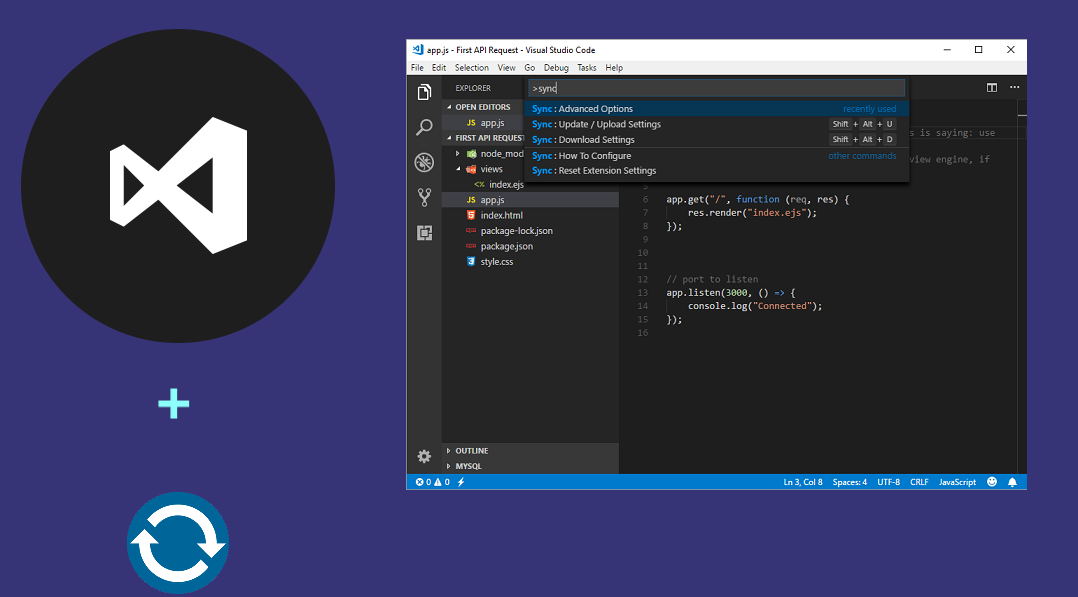 How to sync Visual Studio Code settings?